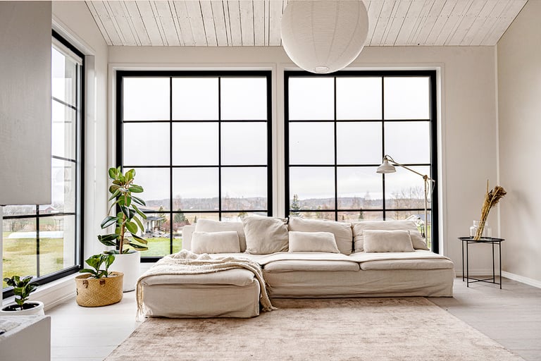 Modernit, näyttävät, käytännölliset sekä energiatehokkaat ikkunat